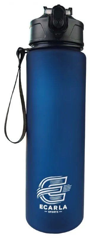 Flamenco Mystique Sportovní láhev na vodu 750ML matná tmavě modrá ECARLA SPORTS BD51