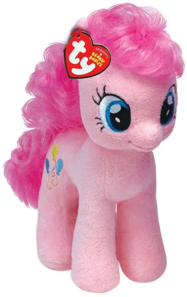 Plyšák ty my little pony pink balonky 45 cm