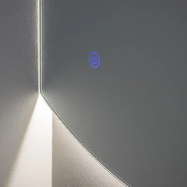 Brilagi - LED Koup. zrcadlo MEZZO LED/25W/230V 80x70 cm IP44 CRI 90 stmív. +CCT