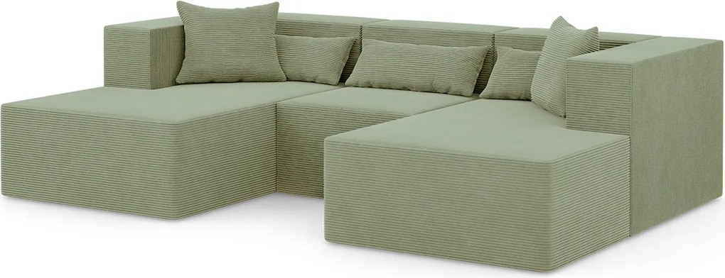 Rohová sedací souprava Nova U - model 3