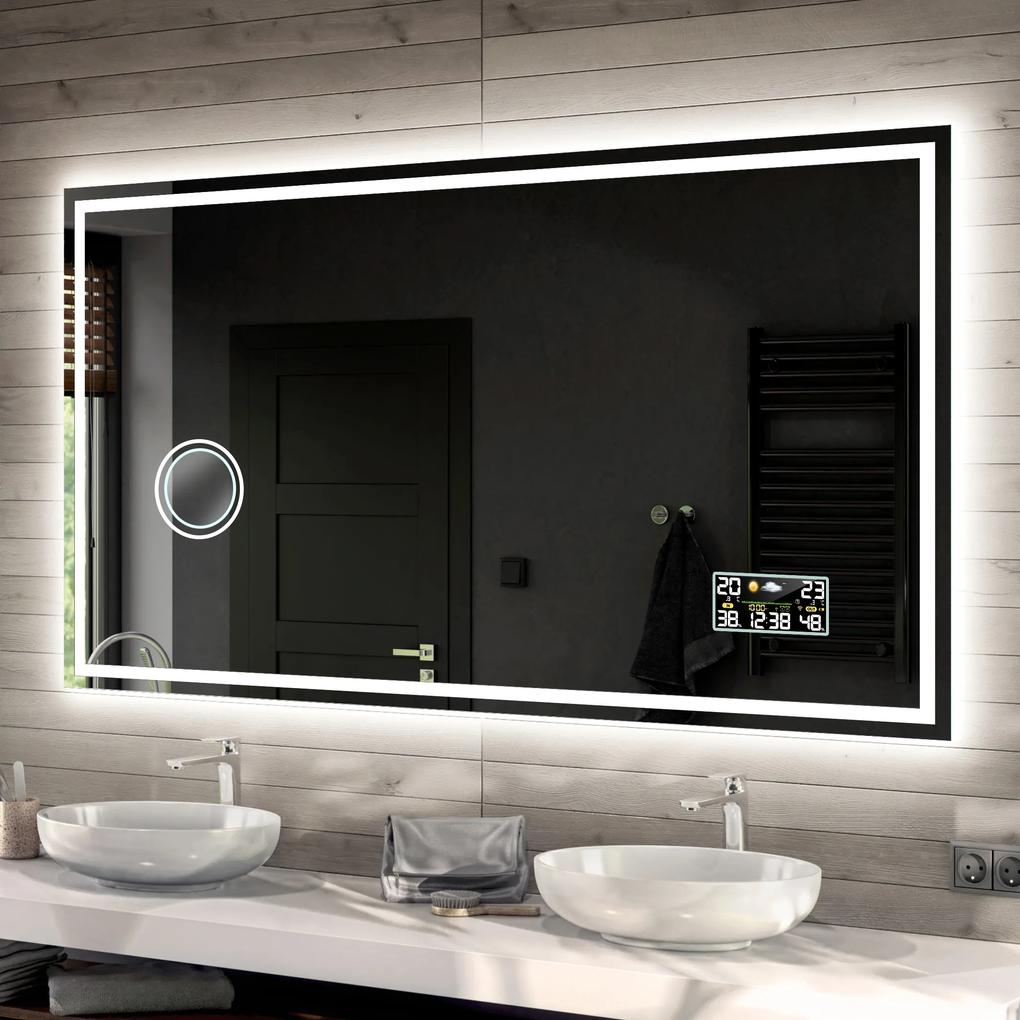 Koupelnové zrcadlo s LED podsvícením L49 | BIANO
