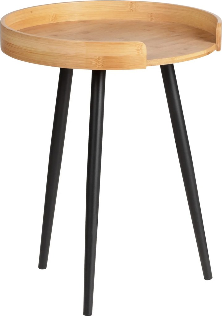 Kulatý bambusový konferenční stolek LOFT, Wenko