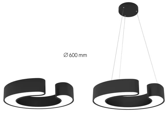 Immax NEO 7133 - LED SMART Stmívatelné svítidlo CÉČKO LED/52W/230V + DO 60 cm