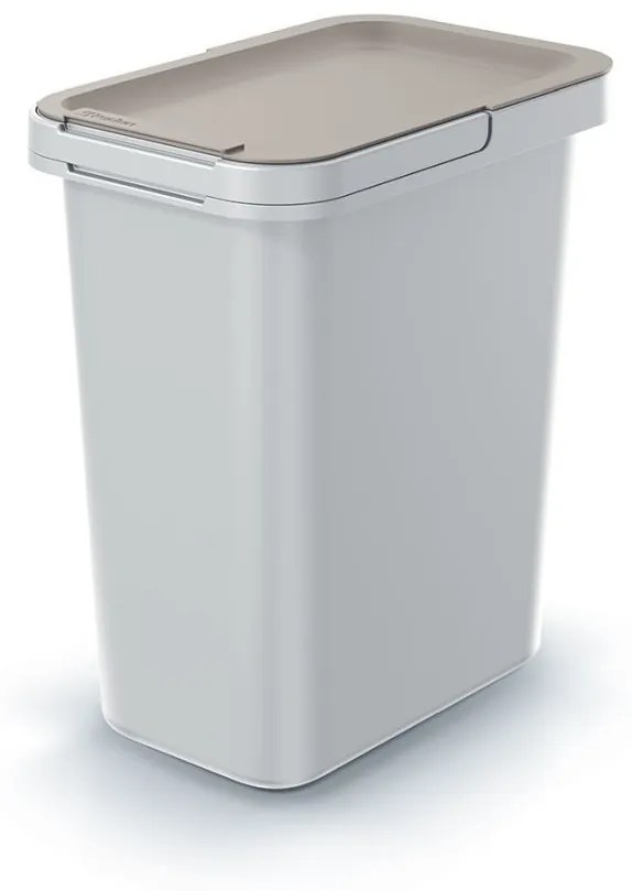 Set odpadkových košů SYSTEM 4x12 l popelavě šedý