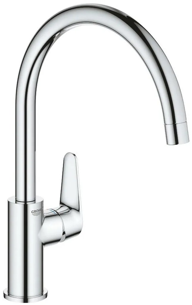 Dřezová baterie Grohe Start Curve s otočným ramínkem chrom 31554001