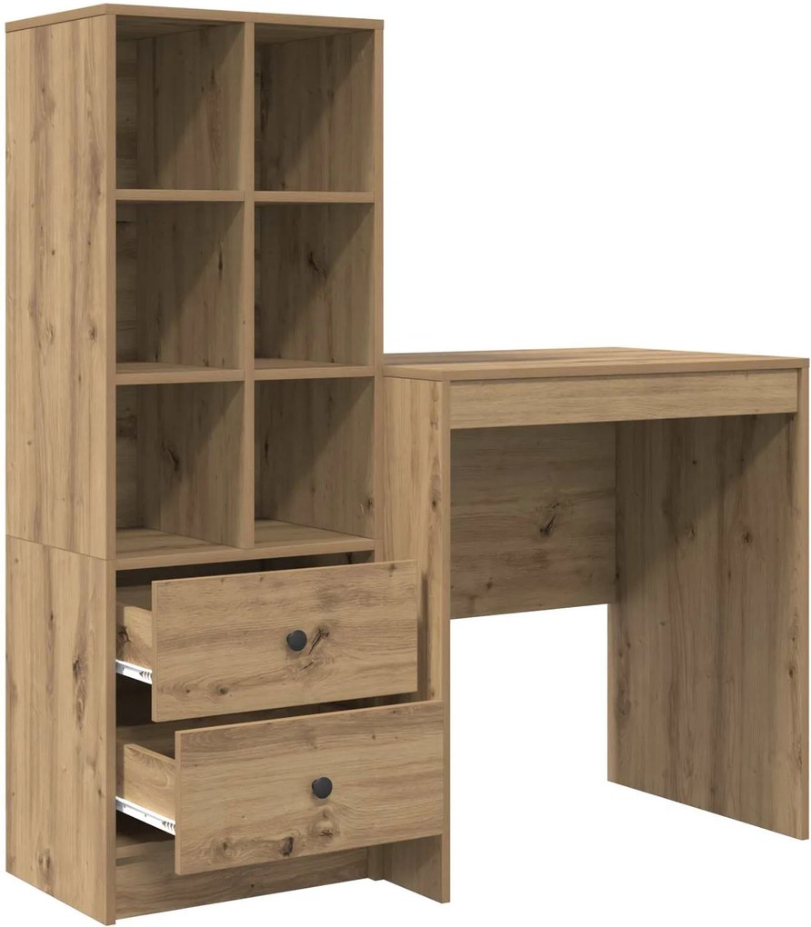 Stůl Artisanový dub 115,5 x 50 x 127 cm 2 ks 3337352