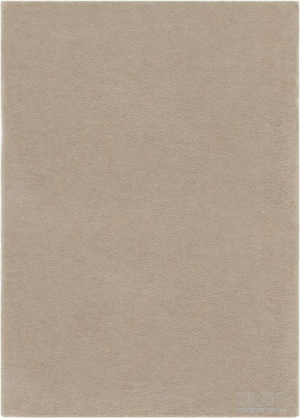 Breno Kusový koberec POUFFY 5100 Beige – béžový, 140x200 cm, Béžová