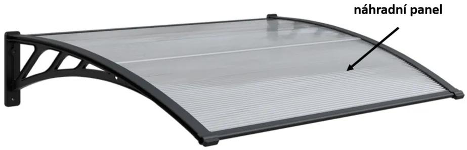 Rojaplast Panel polykarbonátu pro vchodový přístřešek 1146x493,5mm