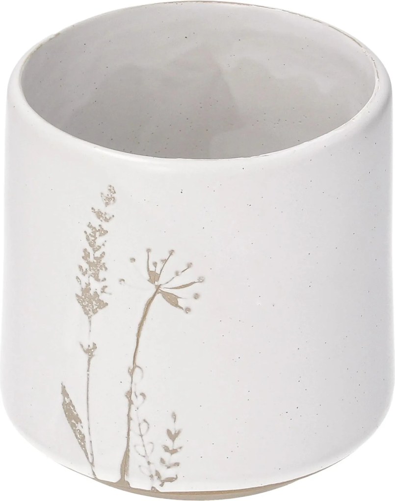 Obal na květináč Botanic White I 12x12x12 cm