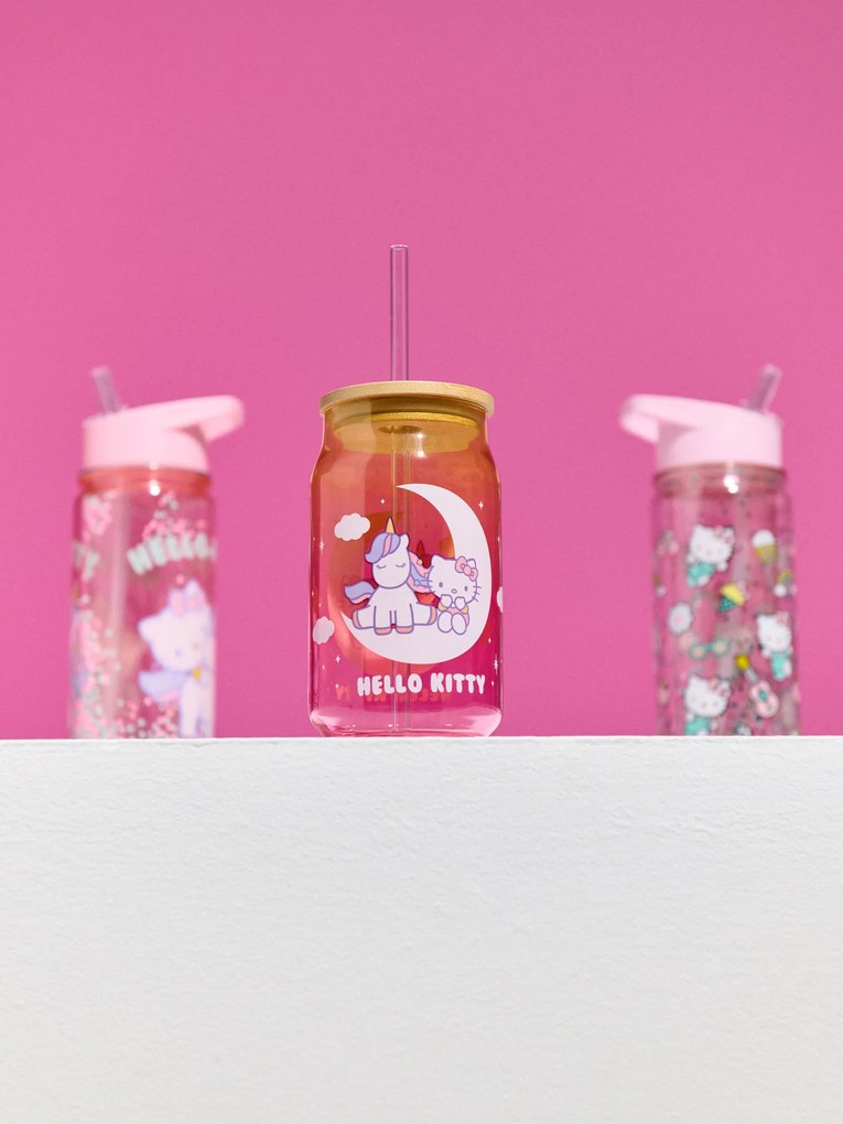 Sinsay - Znovu použitelný hrnek s brčkem Hello Kitty - vícebarevná