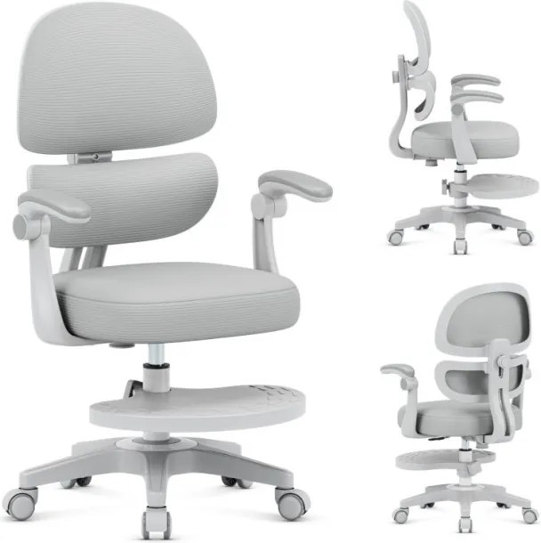 Dětská otočná židle Mark Adler Junior 4.4 Grey