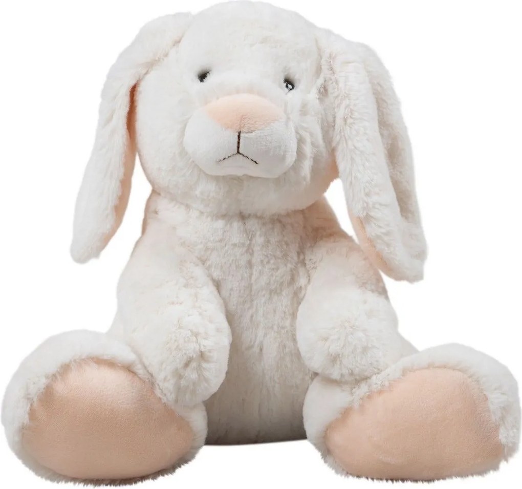 Plyšová hračka bílý zajíček Cuddly Bunny Bila – 15 cm
