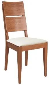 Drewmax Jídelní židle KT373 masiv dub koniak Atos 124