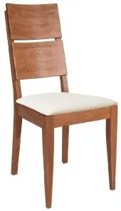 Drewmax Jídelní židle KT373 masiv dub ořech Atos 120