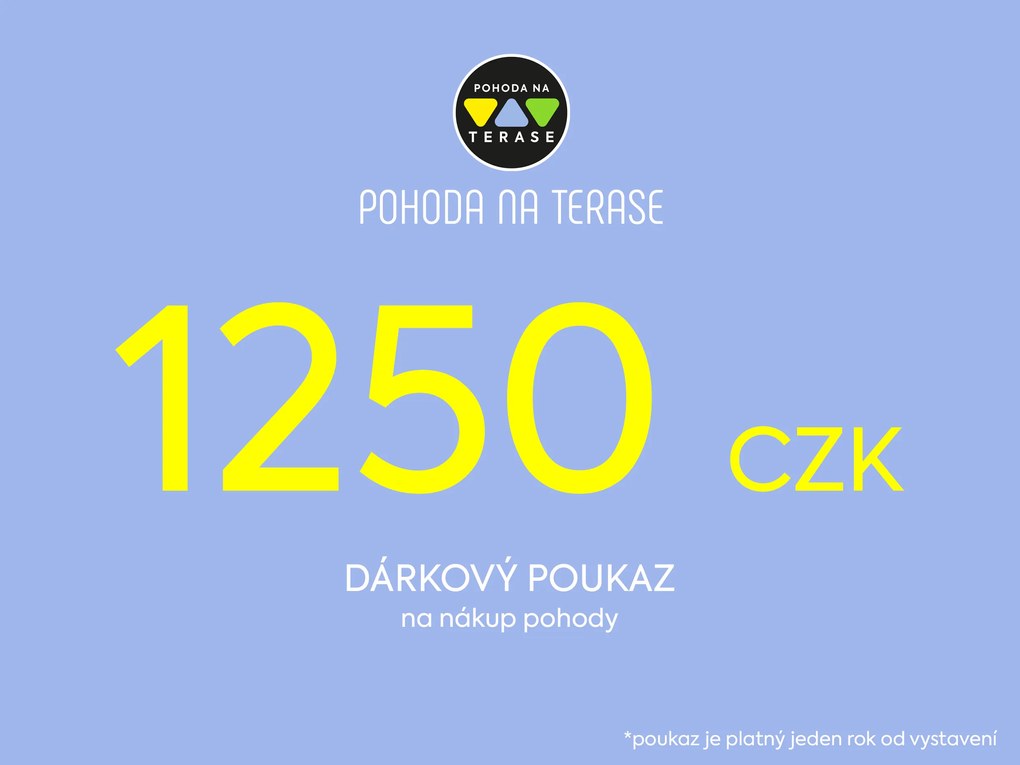 Dárkový poukaz na Pohodu Hodnota poukazu: 5000 CZK