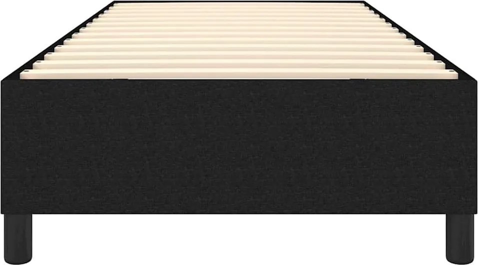 Rám postele s boxspringem černá 80 x 200 cm textil 3120816