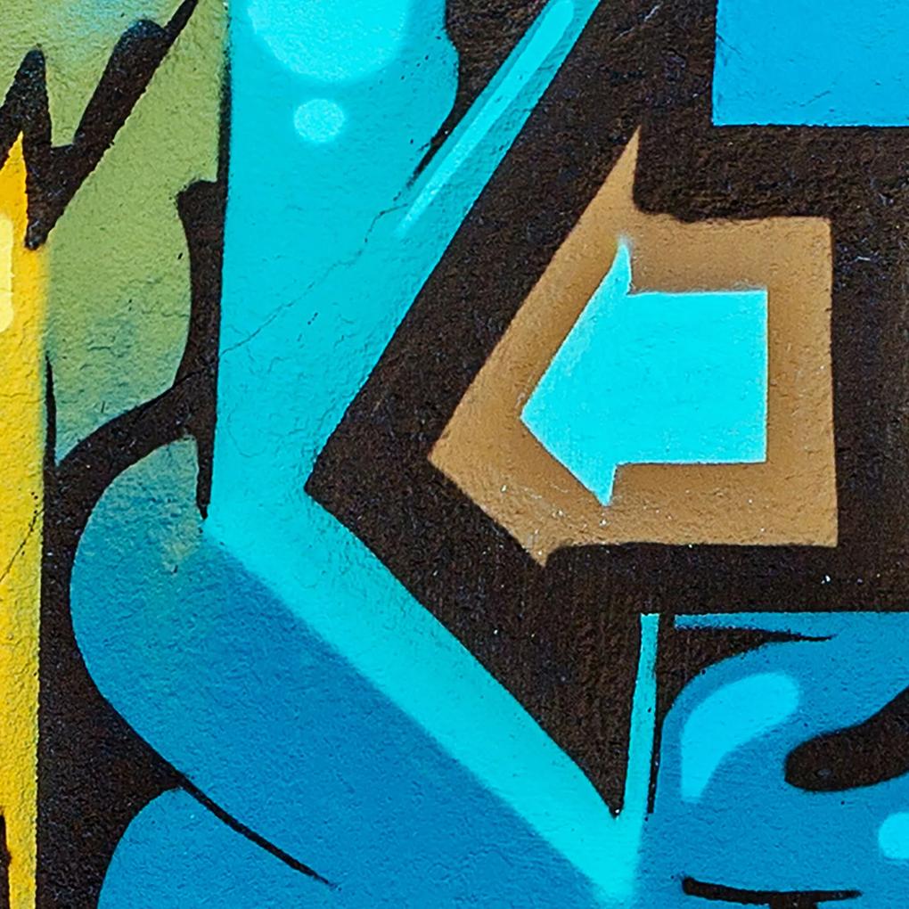Malvis ® Tapeta Graffiti barevné Vel. (šířka x výška): 216 x 140 cm