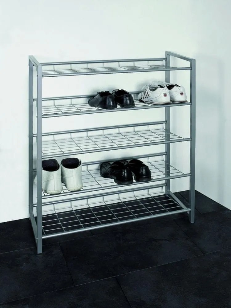 Mørtens furniture Botník Ramiro, 106 cm, hliník