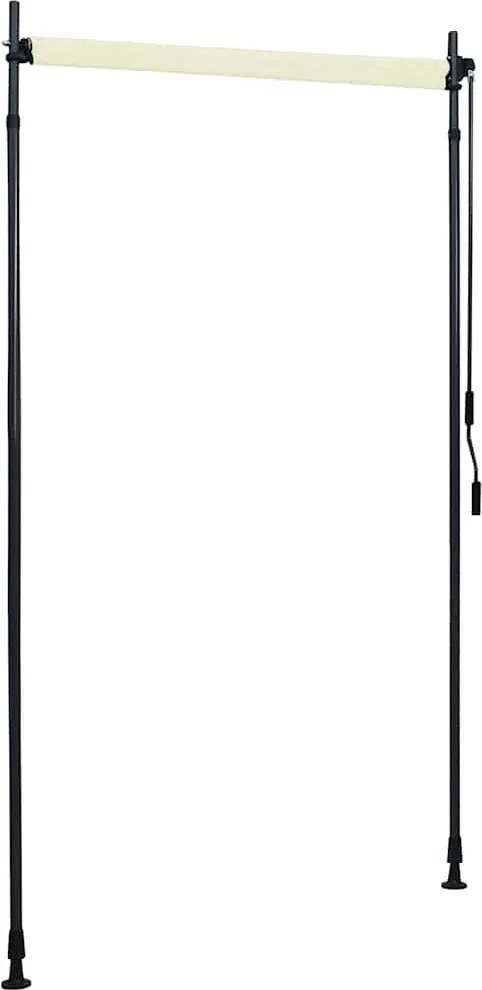 Venkovní roleta 120 x 270 cm krémová 145940