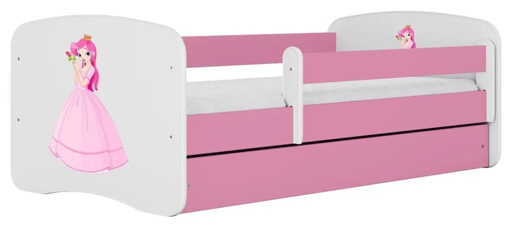 Dětská postel Babydreams princezna růžová