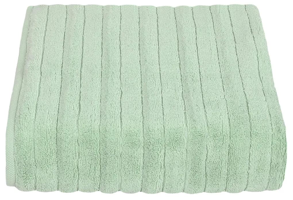 Forbyt mikrofroté ručník MIKRO DELUXE, zelený, 50x95cm