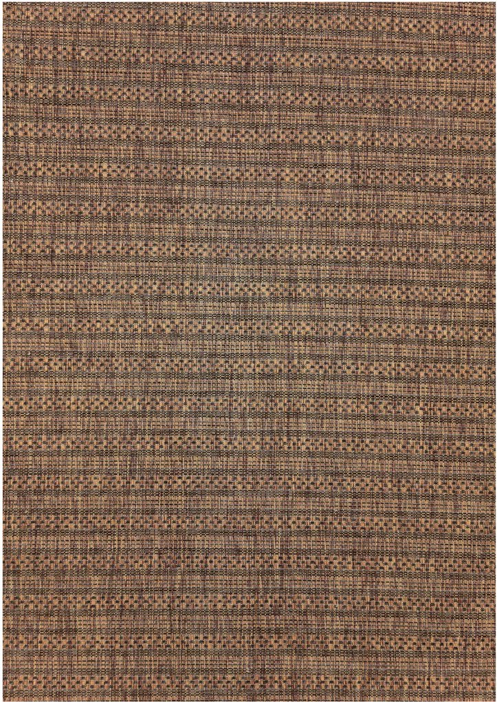 Ayyildiz, Kusový koberec Zagora 4513 Copper – na ven i na doma, 120x170, hnědá, chodba / předsíň