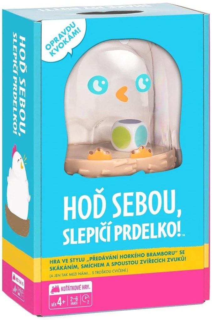 Karetní hra hoď sebou, slepičí prdelko!