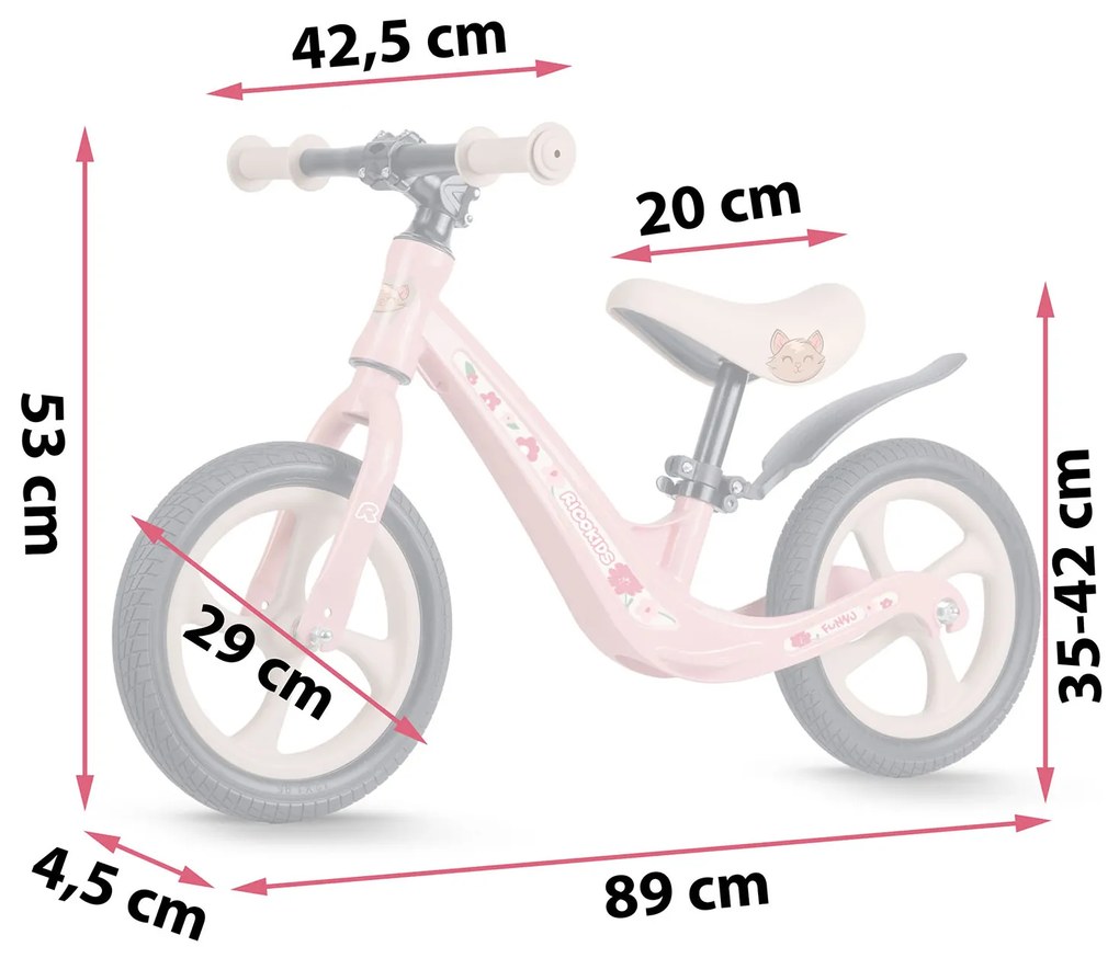 Balanční kolo Ricokids FUNNU pro děti s rozvojem motoriky a zábavou