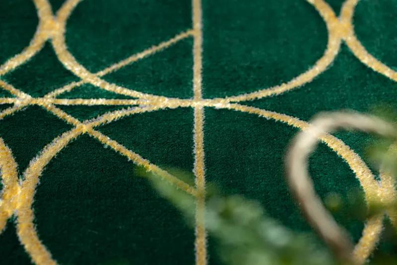 Dywany Łuszczów Kusový koberec Emerald 1010 green and gold ROZMĚR: 140x190