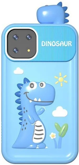 Bezdoteku smartphone dinosaurus modrý