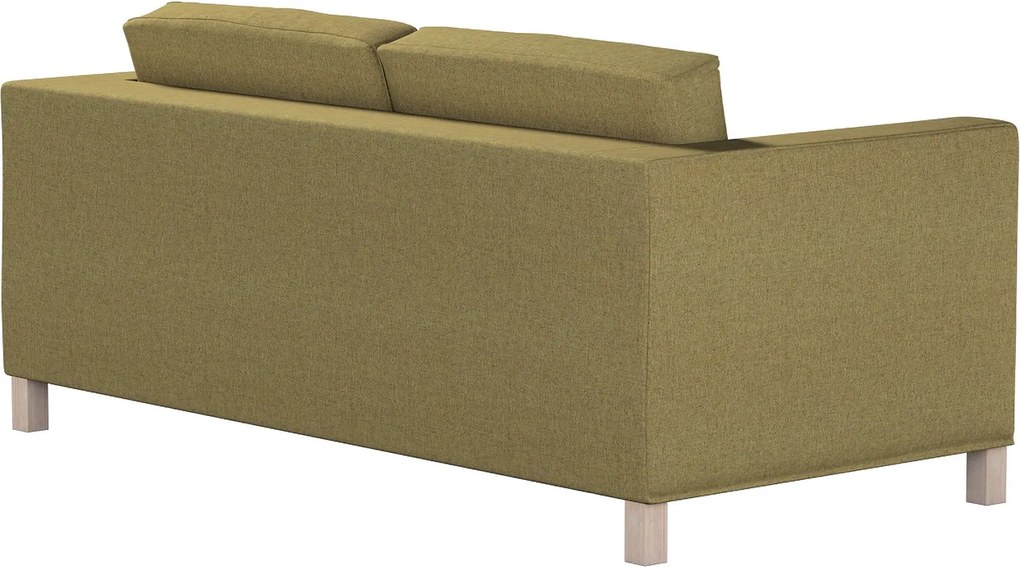 Potah na pohovku IKEA Karlanda rozkládací, krátký barva zelená látka pletený vzor
