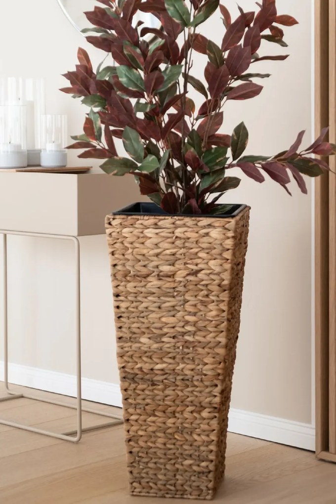 Květináč ASIA, vodní hyacint, výška 60 cm, natur