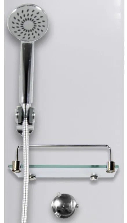 ARTTEC SMARAGD 90x90 cm - Masážní box model 5 grape sklo