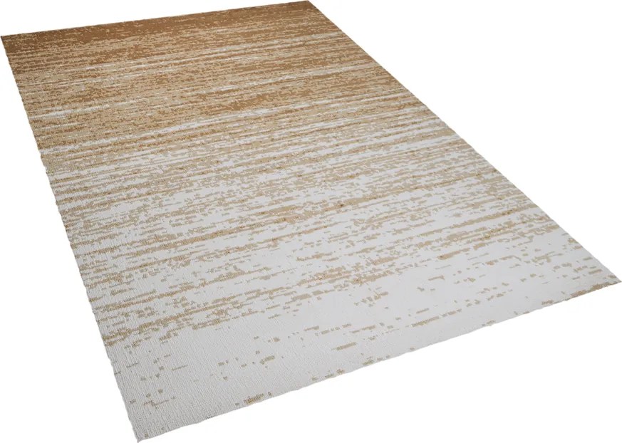 Moderní béžový koberec 140x200 cm - KATERINI