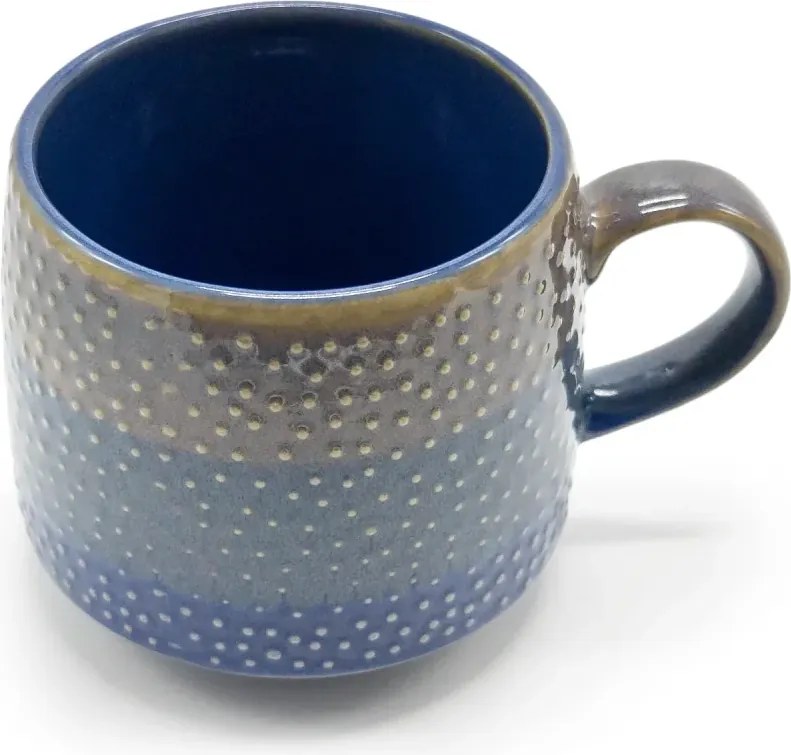 Keramický hrnek Marlo, 500 ml – reliéfní povrch a mořský design