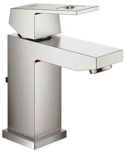 Grohe Eurocube Umyvadlová baterie s výpustí, Supersteel 23127DC0