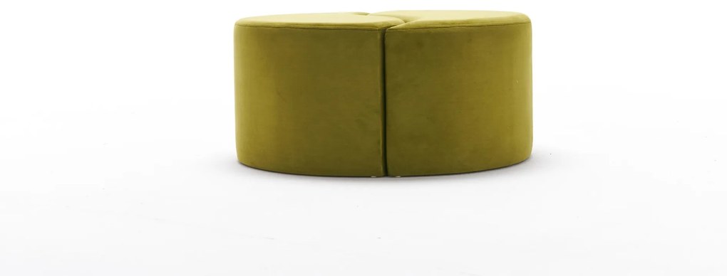 Atelier del Sofa Taburet Alis Puf - Green, Zelená