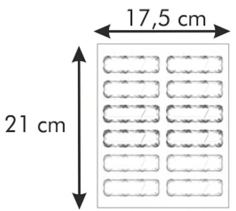 TESCOMA Nálepka na sklenice TESCOMA DELLA CASA, 24 ks