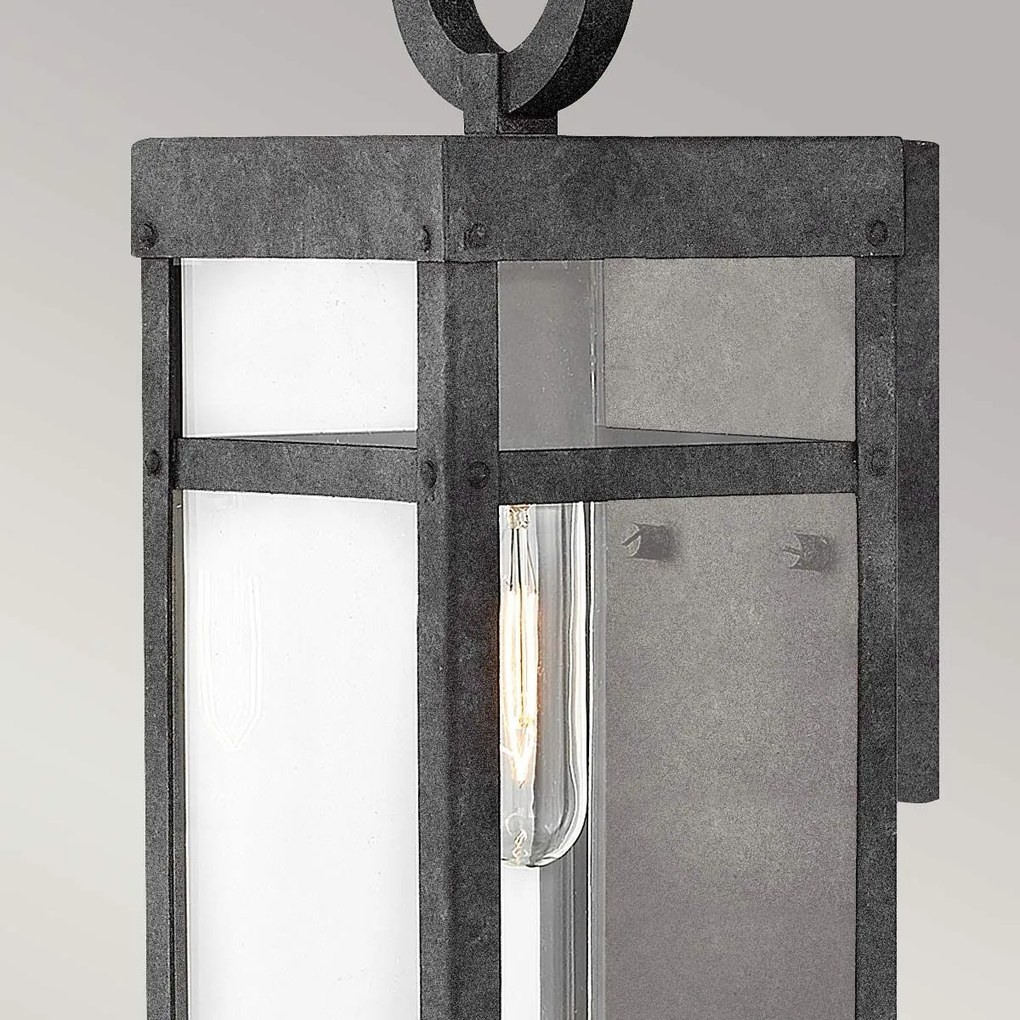 Venkovní lucerna Elstead PORTER S 34 cm zvětralý zinek
