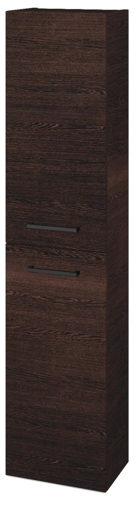 Dřevojas Skříň vysoká DOOR SV1D2 35 Varianta: D08 Wenge / Úchytka T01 / D08 Wenge / Pravé