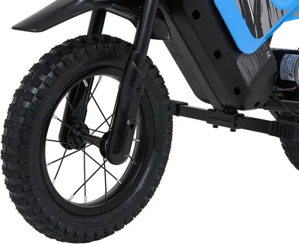 Elektrická motorka SHARK modrá