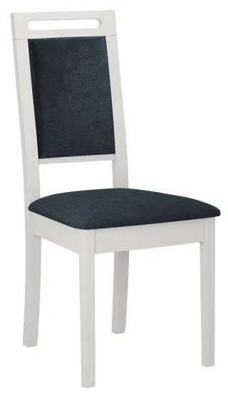 Čalouněná jídelní židle Heven XV, Barva dřeva: bílá, Potah: Kronos 22