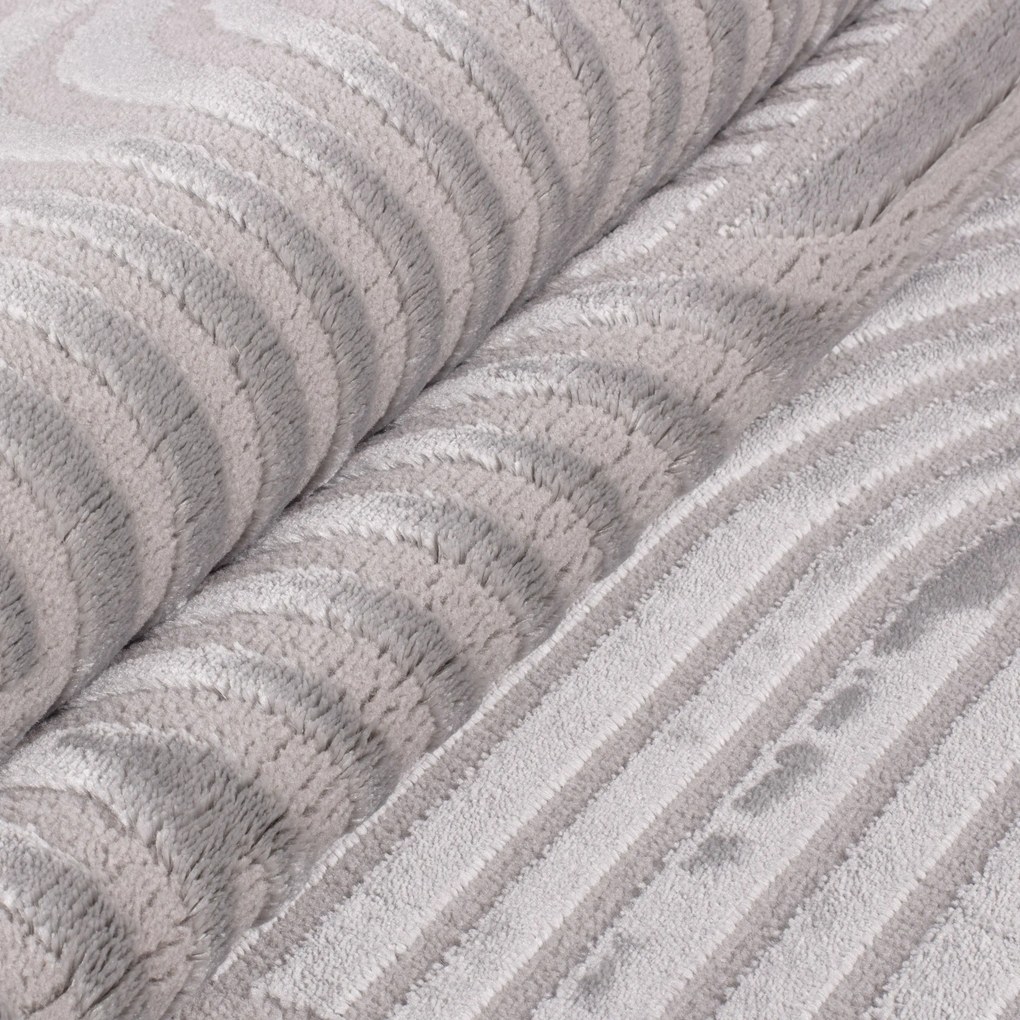 Ayyildiz, Kusový koberec Sahara 1112 Silver, 80x150, šedá, obývací pokoj