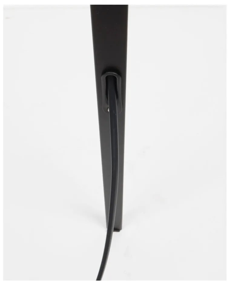 Černo-šedá stojací lampa Zuiver Tripod, ø 50 cm