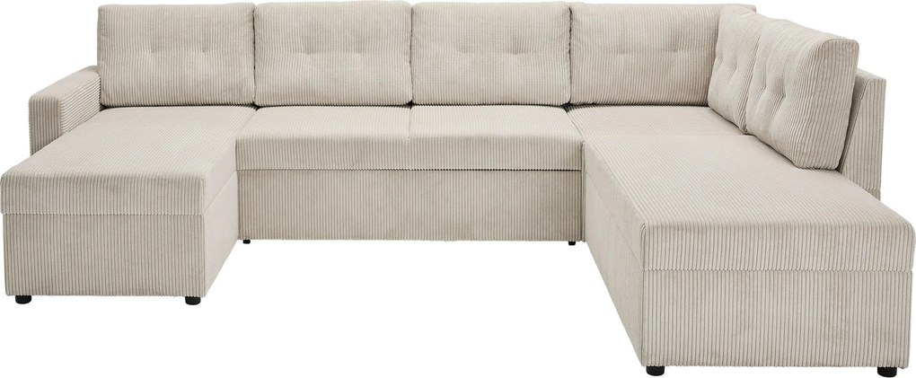 XXXLutz SEDACÍ SOUPRAVA, textil, přírodní barvy Carryhome - Sedací soupravy - 002330008701