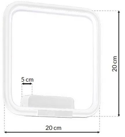 Nástěnné LED svítidlo Nix, 1x LED 13w, 3000k, w