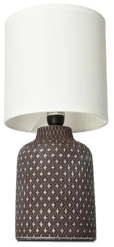 Stolní lampa INER 1xE14/40W/230V hnědá