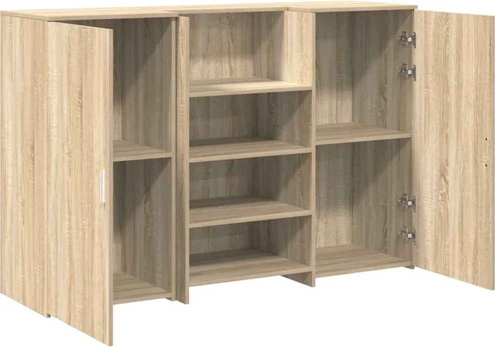 Recepční stůl dub sonoma 155x50x103,5 cm kompozitní dřevo 3324198