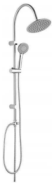 Mexen SET - SPRCHOVÝ SET CUBE s horní sprchou, nástěnnou termostatickou baterií CUBE, 77200-00 + PG7 20OX