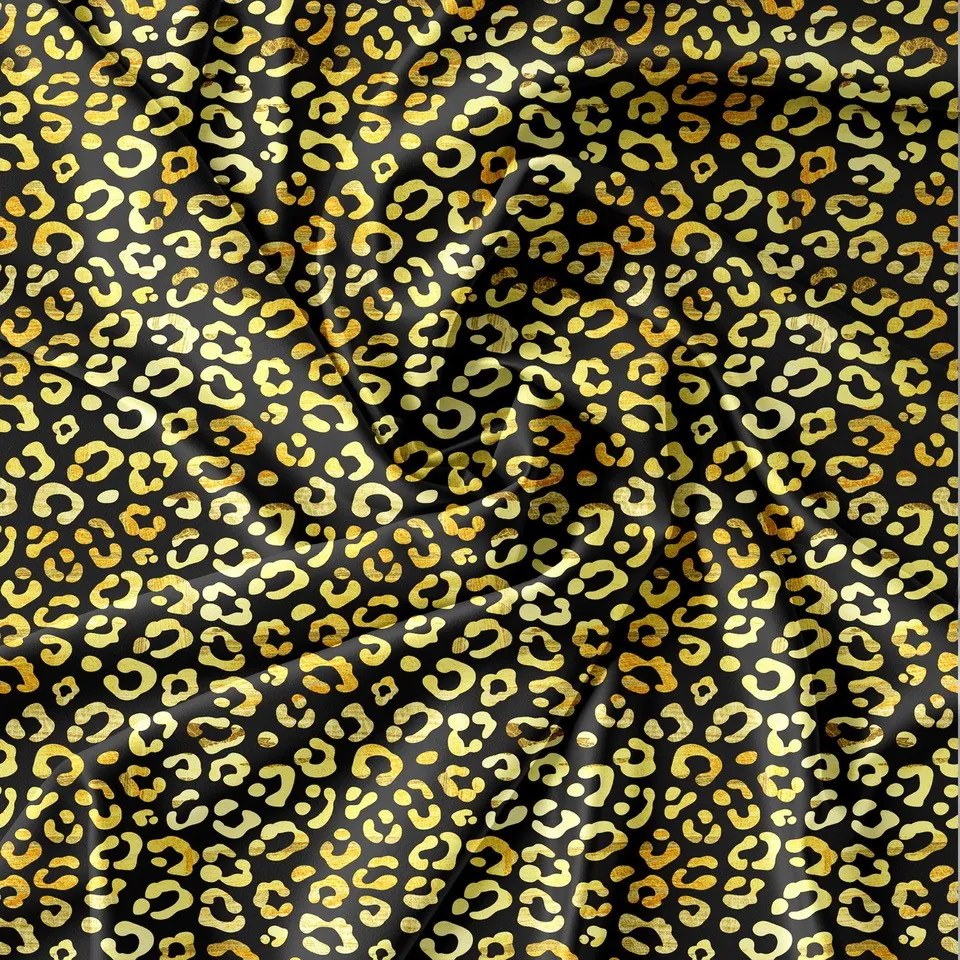 Povlečení z mikrovlákna LEOPARD žluté Rozměr povlečení: 70 x 80 cm | 140 x 200 cm